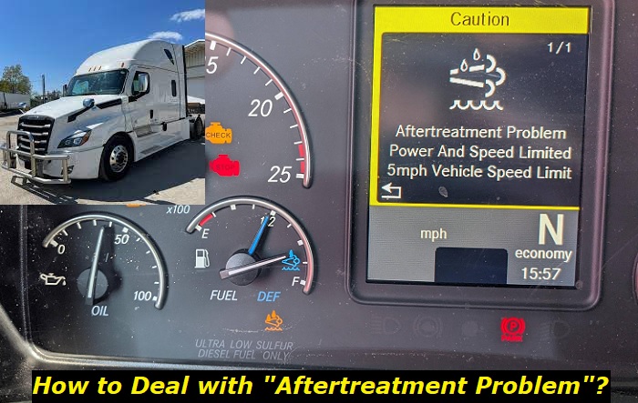 Aftertreatment Problem Power and Speed Limited: Preventive Measures