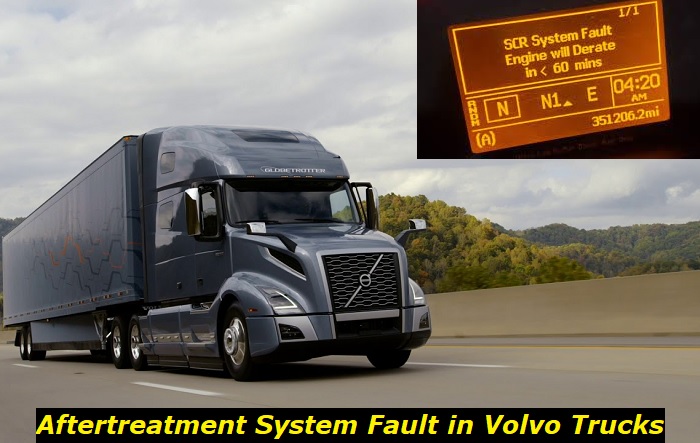 Aftertreatment System Fault in Volvo – What’s Wrong and How to Fix?