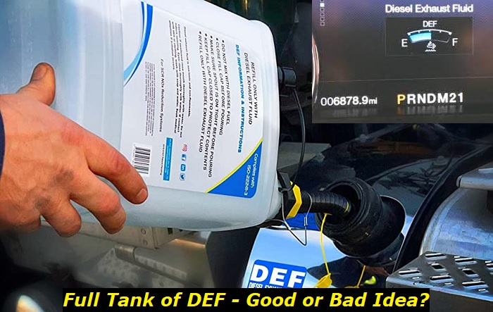 Should I Keep My DEF Tank Full in Equipment and Trucks?