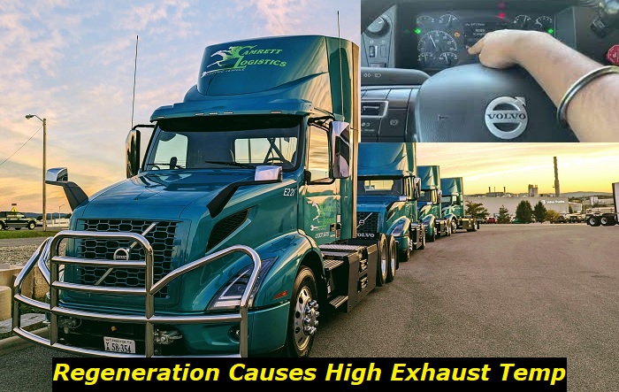 High Exhaust Temperature Due to Regeneration in Volvo. What’s This?