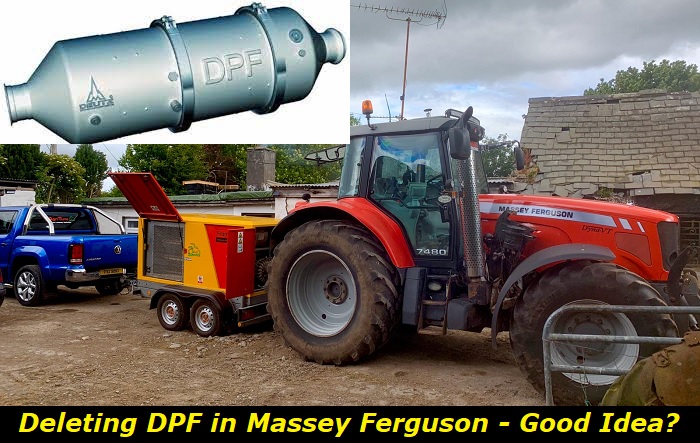Massey Ferguson DPF Delete: Procedure, Pros and Cons